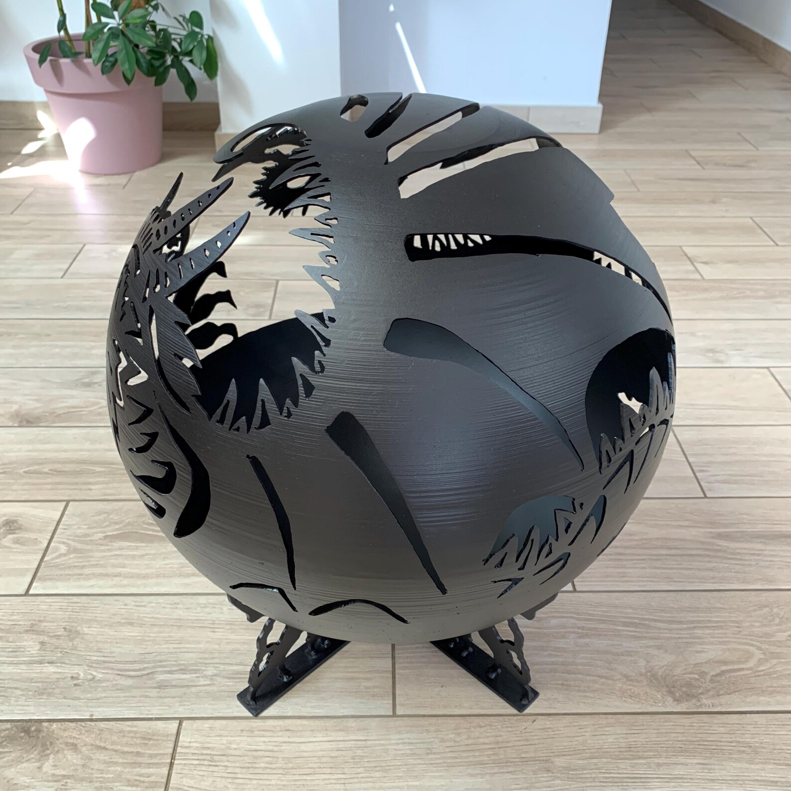 Dragon Fire Pit Sphere: 20" Sculpted Steel Outdoor Firepit - Etsy