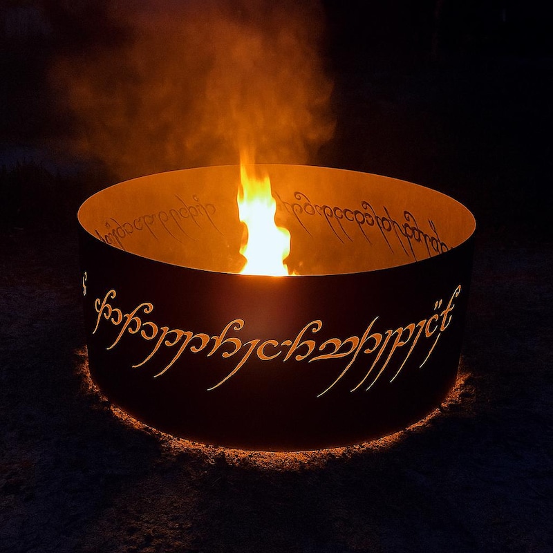 Personalized Fire Pit Svg - Etsy