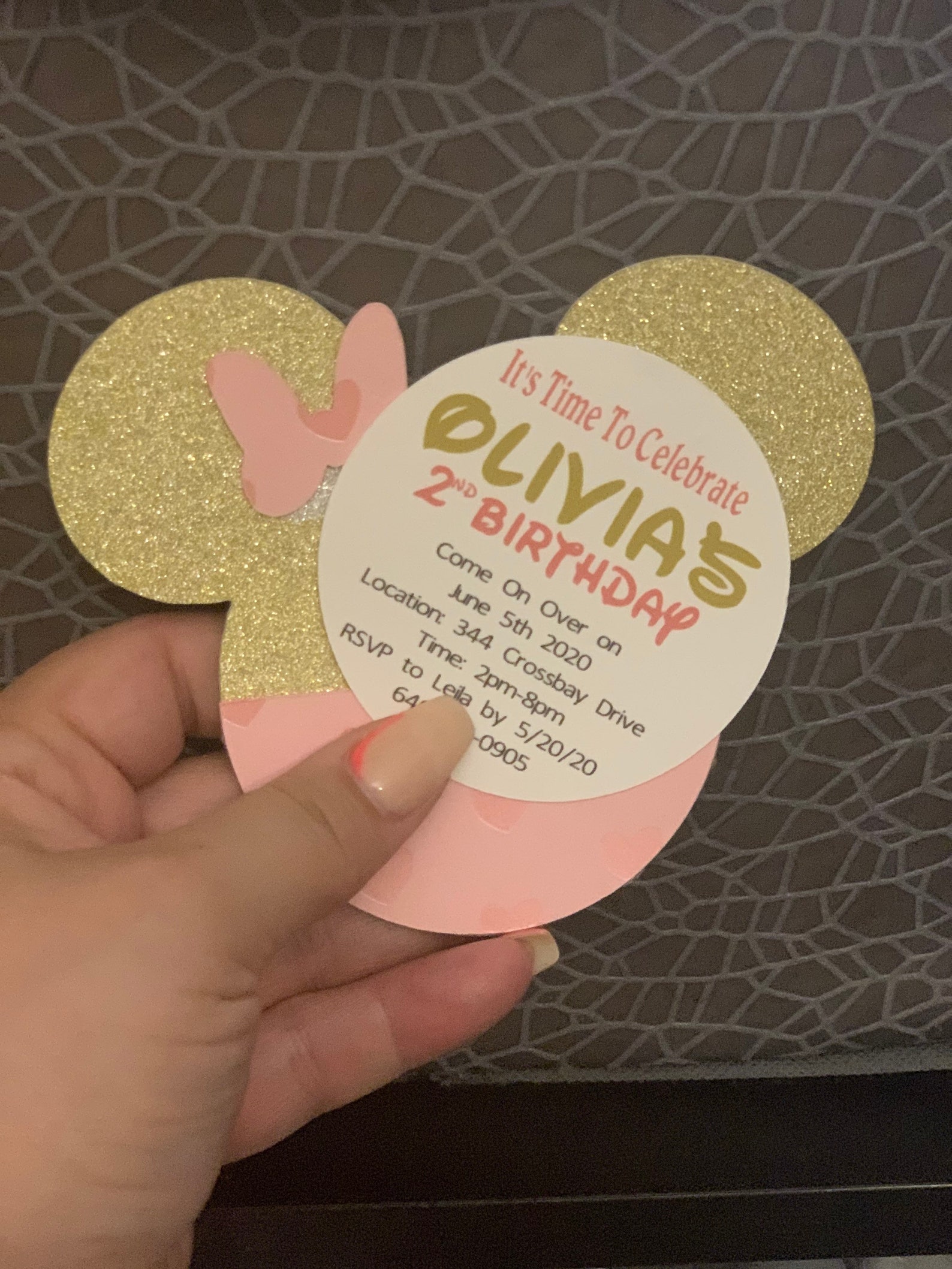 Minnie Mouse Inspired Party Invitations - Etsy