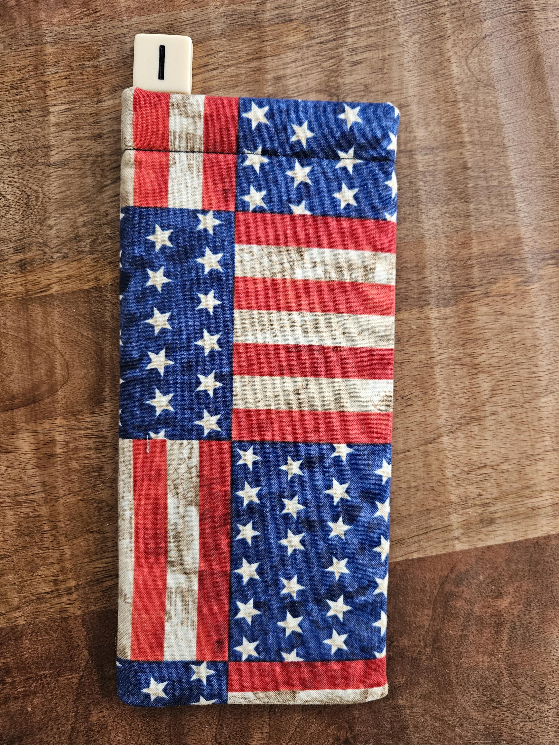 Sunglasses/eyeglass Case, Handmade With Cotton Fabric and Fleece on the ...