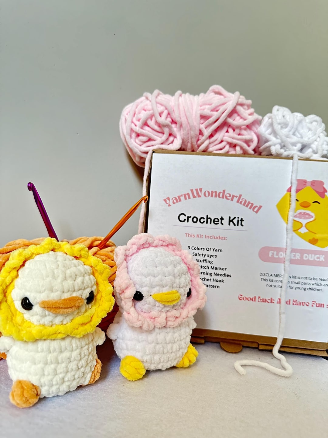 Duck Crochet Kit, Crochet Duck, Gift Ideas, Crochet Kit, Crochet Gifts ...