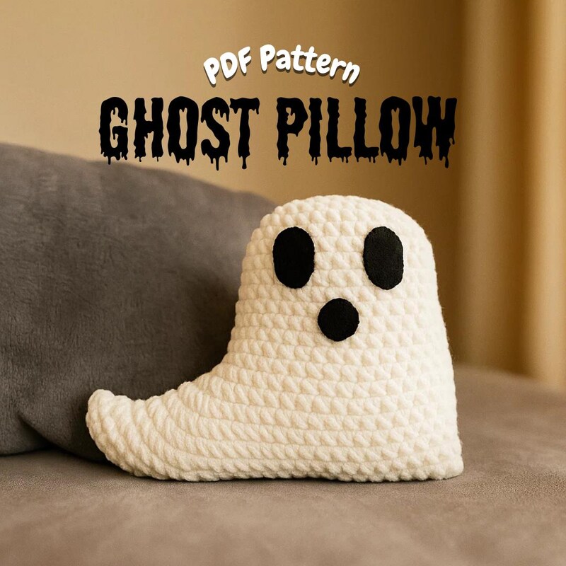 Ghost Pillow - Etsy