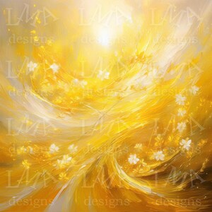 10 Fantasy Backgrounds Yellows Clipart Images – Set 1 - Etsy