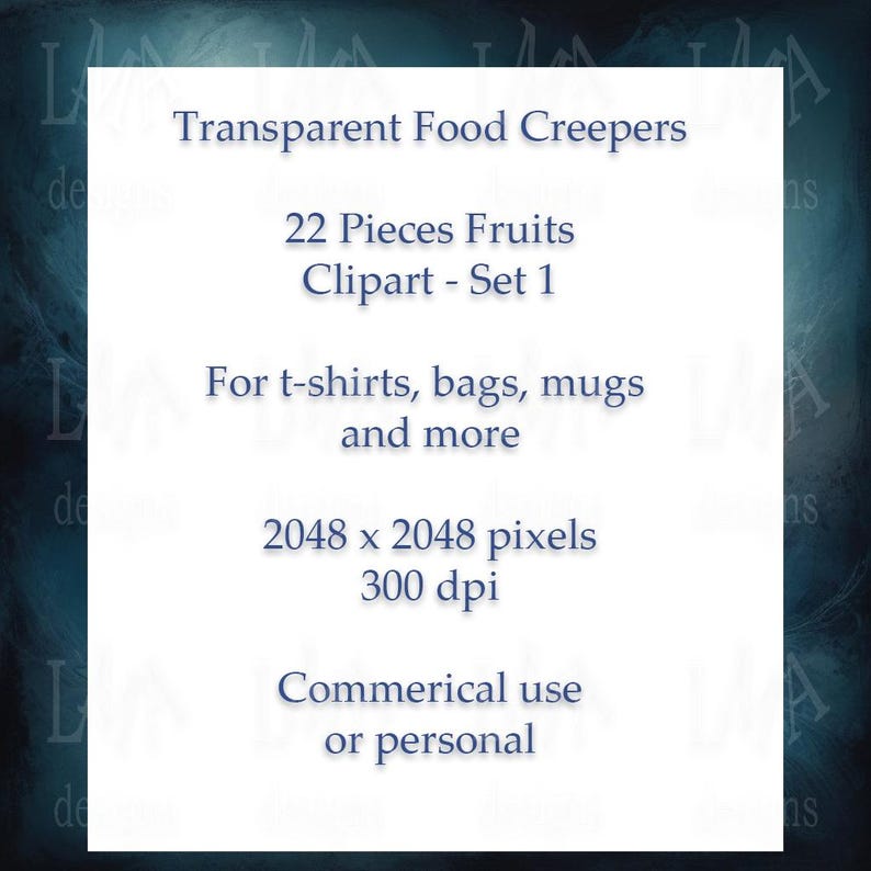Food Creepers - Transparent Pngs - Fruit Creatures for Halloween and ...