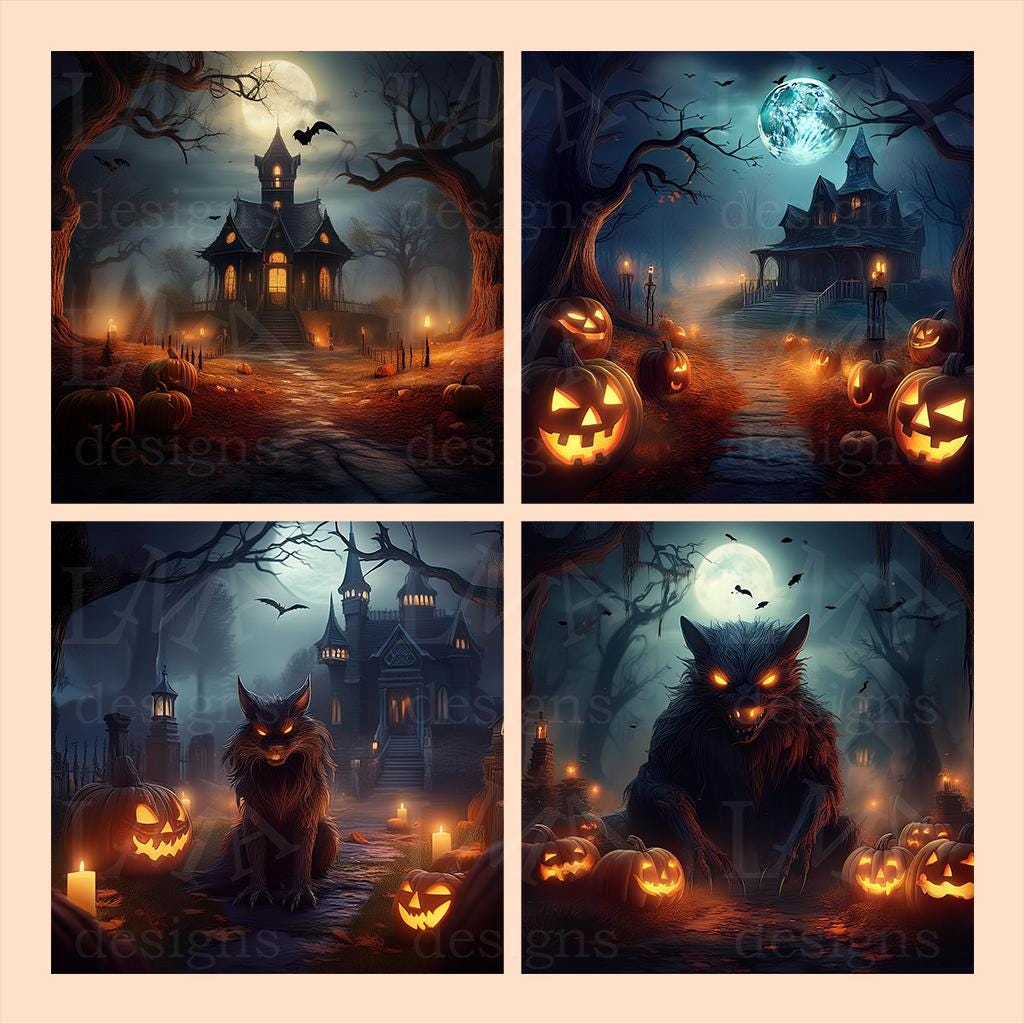 Halloween Backgrounds Clipart Images - Spooky Background for Halloween ...