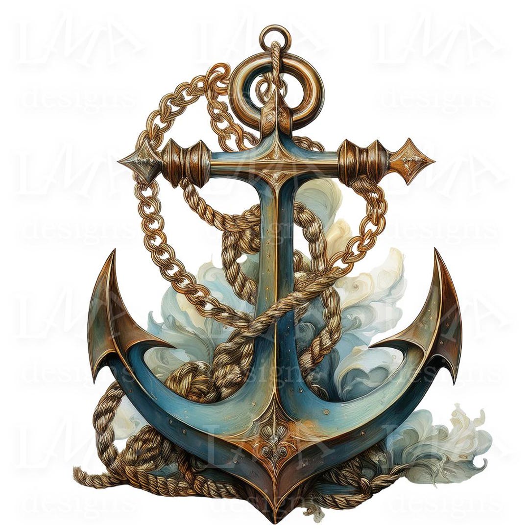 10 Victorian Symbols & Symbolism – Anchors and Horseshoes – Set 8 ...