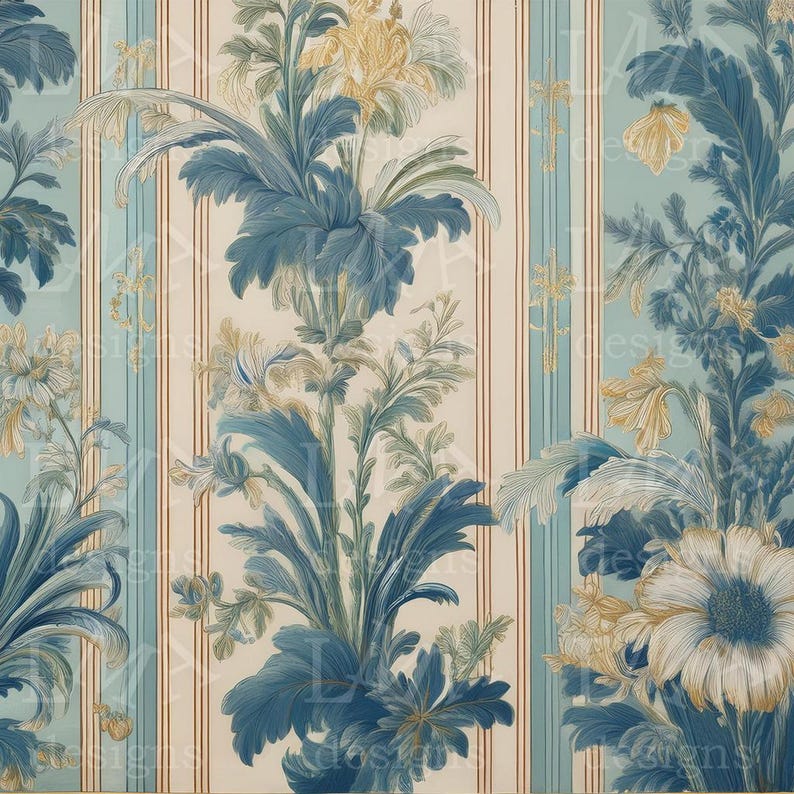 10 Victorian Wallpaper Background Clipart Images - Stripes - Etsy