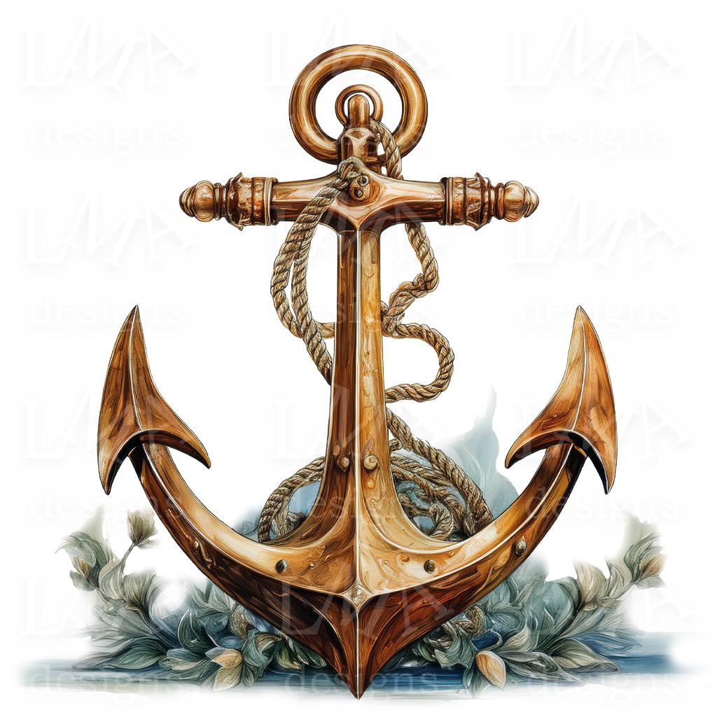 10 Victorian Symbols & Symbolism – Anchors and Horseshoes – Set 8 ...