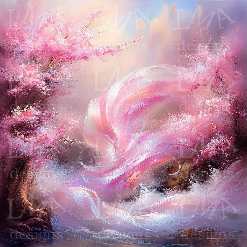 10 Fantasy Backgrounds Pinks Clipart Images – Set 1 - Etsy