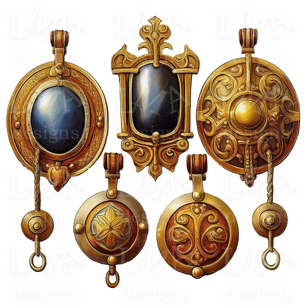 42 Victorian Symbols & Symbolism – Buckles – Set 1 - Clipart Images - Etsy