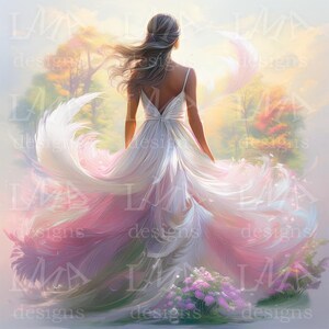 10 Fantasy Gown Princess Background Clipart Images - Etsy
