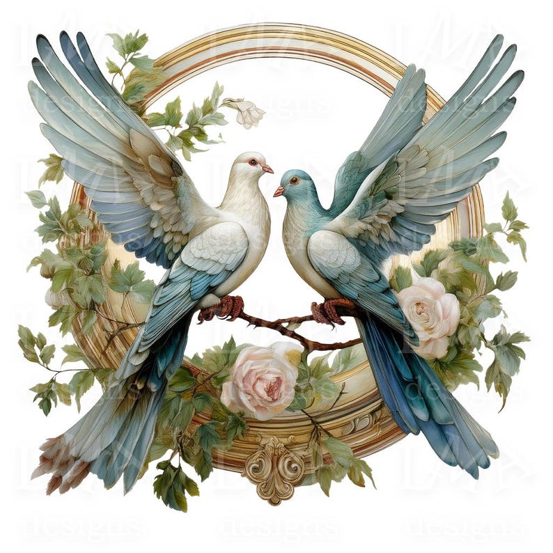10 Victorian Symbols & Symbolism – Swallows and Doves - Set 12 ...