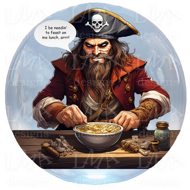 10 Talk Like A Pirate Day Bubble Graphic Art – Set 2 Clipart Images - Etsy