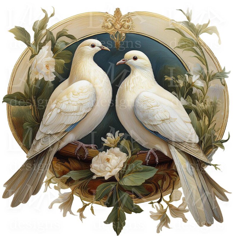 10 Victorian Symbols & Symbolism – Swallows and Doves - Set 12 ...