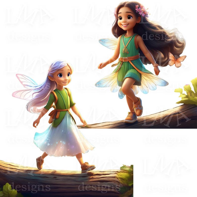 20 Whimsical Nature Sprites Clipart Images - Etsy Australia