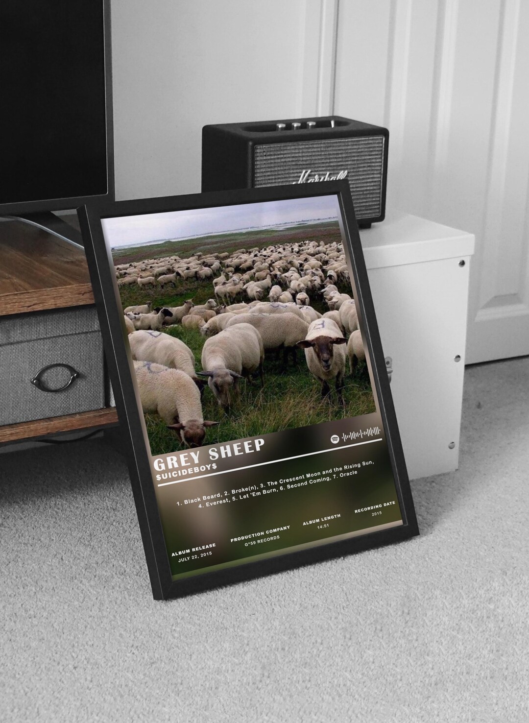 Suicideboys Poster, Suicideboys Grey Sheep Poster, Suicideboys Grey ...
