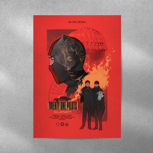 Twenty One Pilots Poster Print, Twenty One Pilots Clancy Album Poster ...