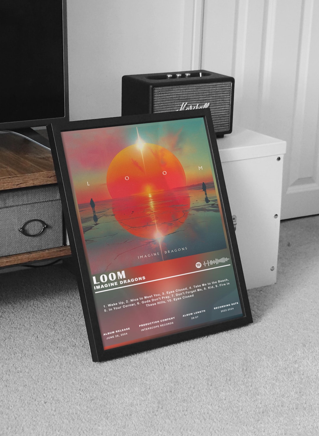 Imagine Dragons Poster, Imagine Dragons Loom Album Poster, Imagine ...