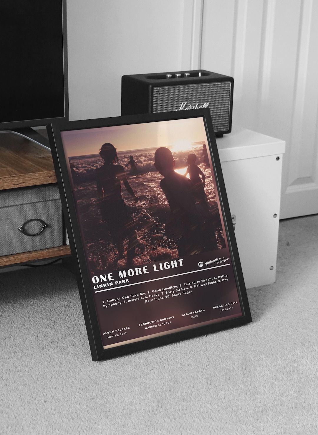 Linkin Park Poster, Linkin Park One More Light Poster, Linkin Park One More Light Album High ...