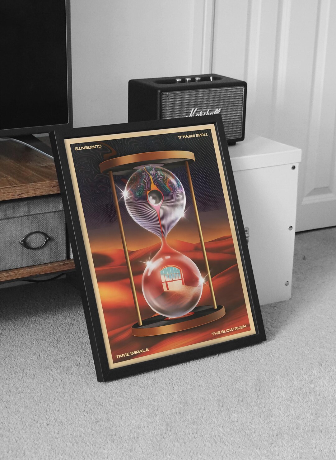 Tame Impala Poster, the Slow Rush Poster Print, Tame Impala Currents ...