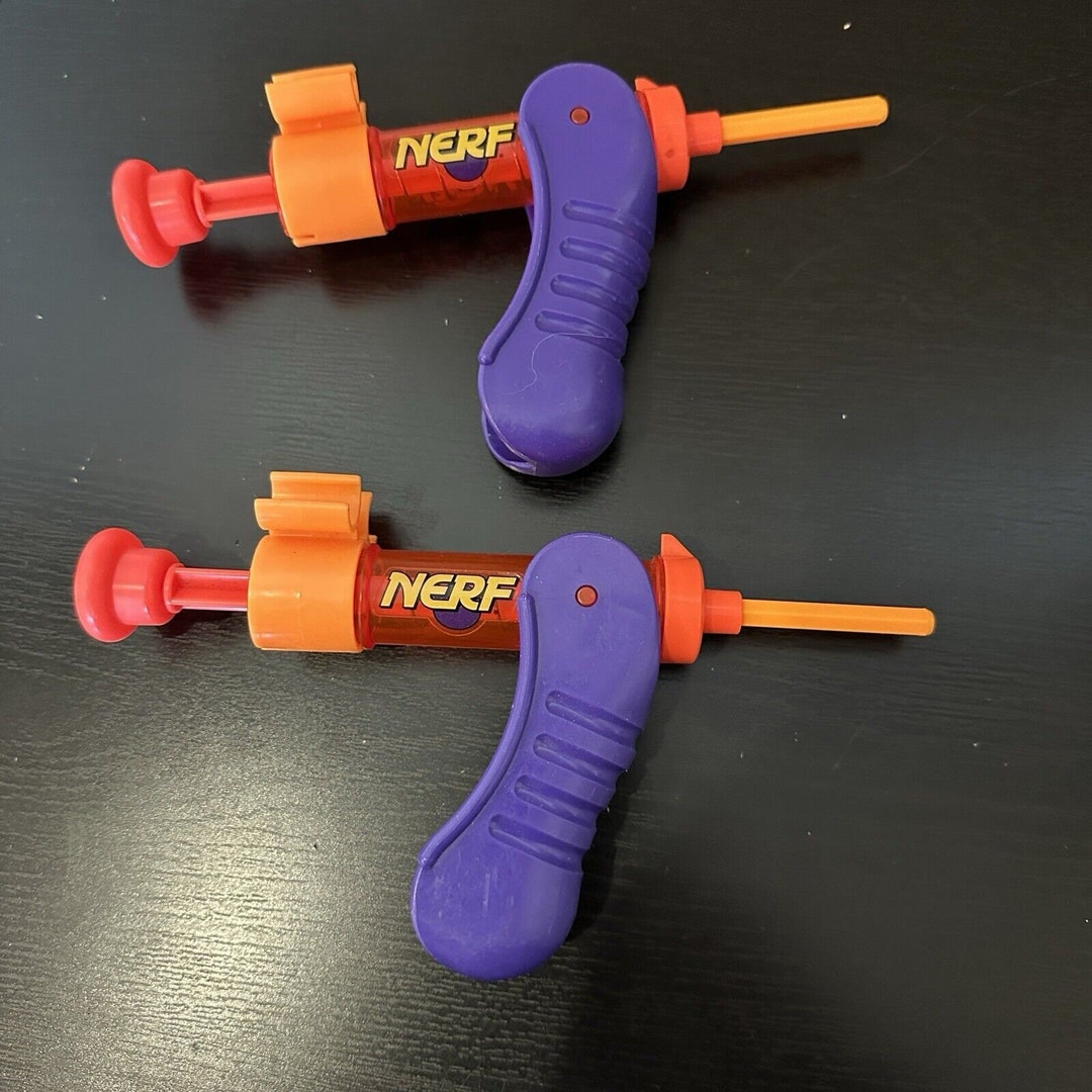 Kenner Nerf Rip Rockets 1993 Rare Complete Lot of 2 No Darts Vintage ...