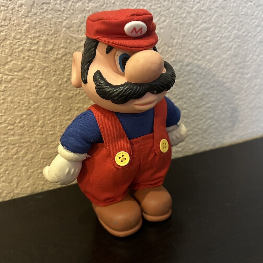 Nintendo Super Mario Bros. Applause 1989 Plush Vinyl 7.5 - Etsy