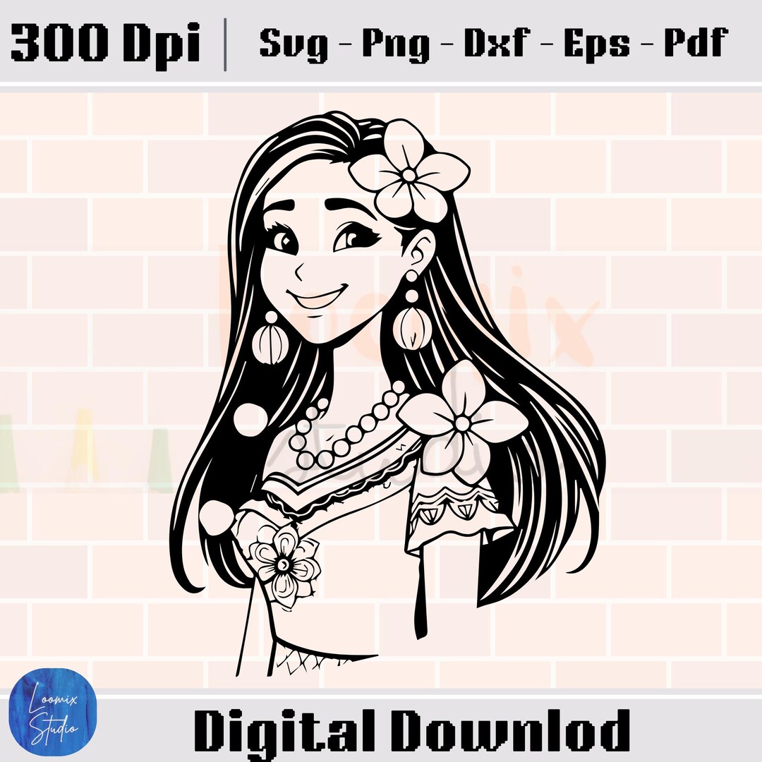 Princess Svg Princess Outline Svg Princess Clipart Silhouette Svg Cut ...