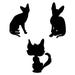Cat Svg Bundle, Cat Clipart, Cat Head Vector, Kitty Decal, Kitten Cut ...
