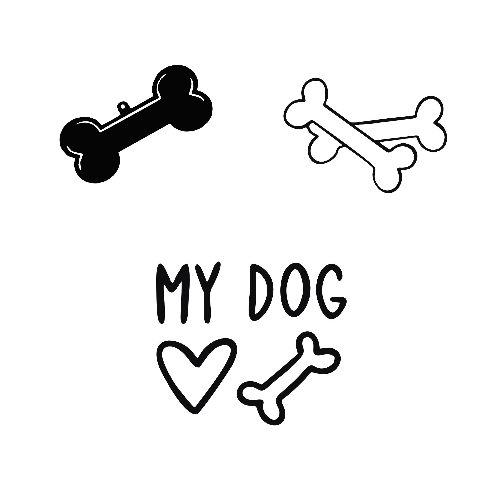 Dog Bone Svg Bundle, Dog Bone Clipart, Bone Vector, Dog Bone Decal, Dog ...