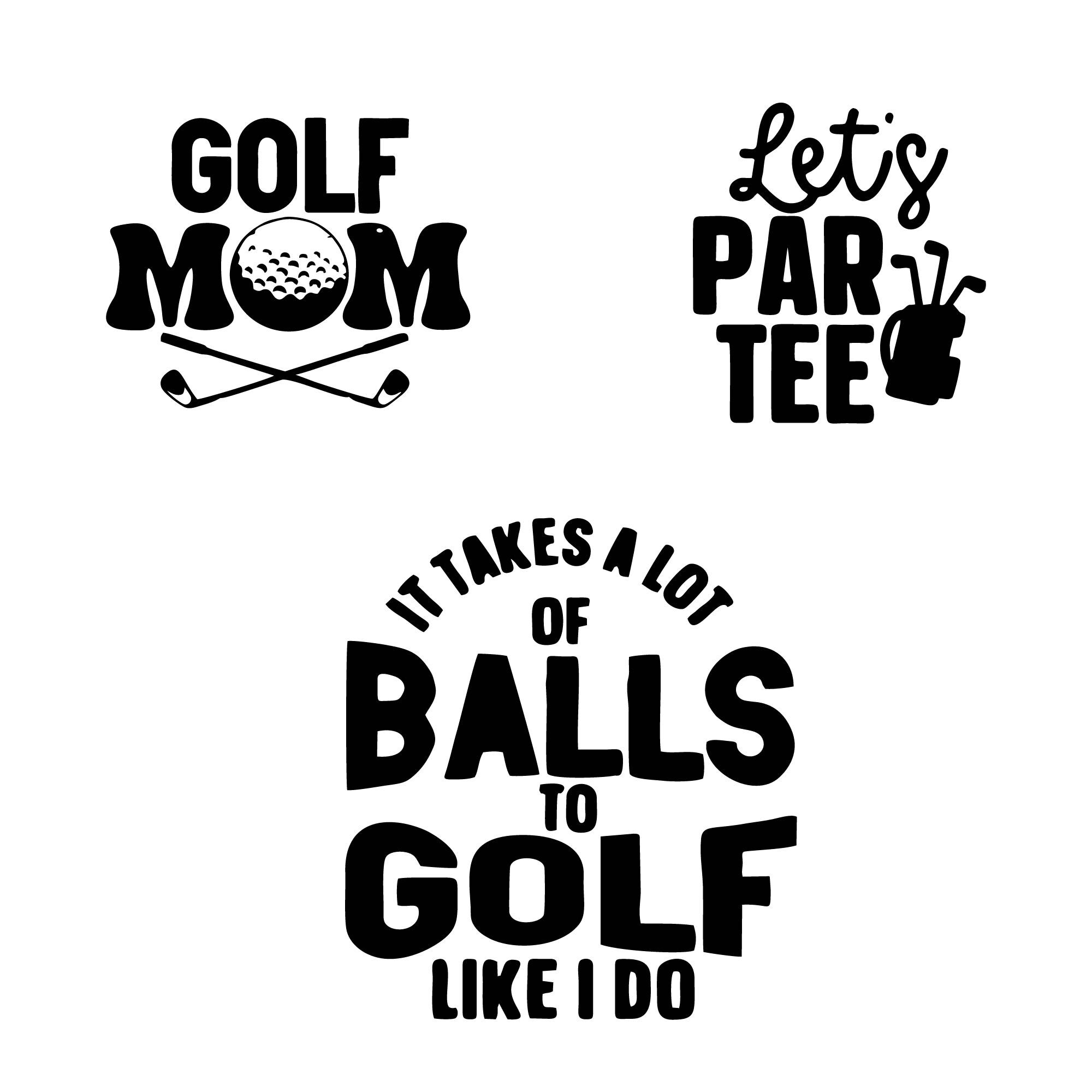 Golf Svg Bundle, Golf Lover Clipart for Cricut, Golf Monogram ...