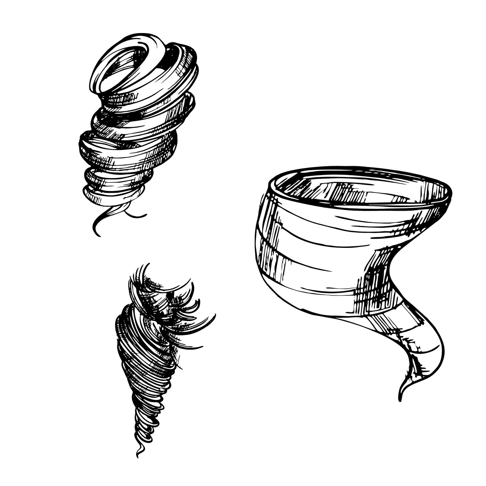 Tornado Svg Bundle, Tornado Clipart, Tornado Vector, Tornado Decal ...