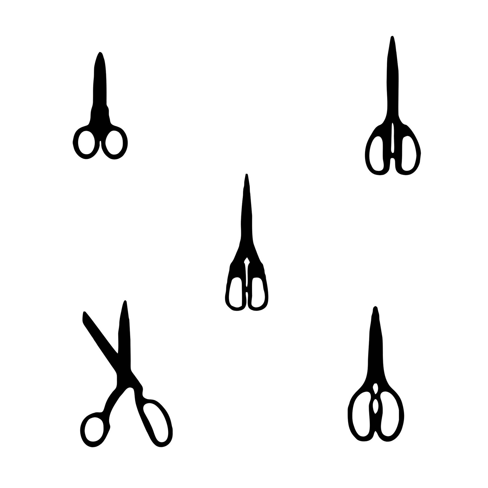 Scissors Svg Bundle Clipart Cricut Baber Scissors Silhouette Scissor ...