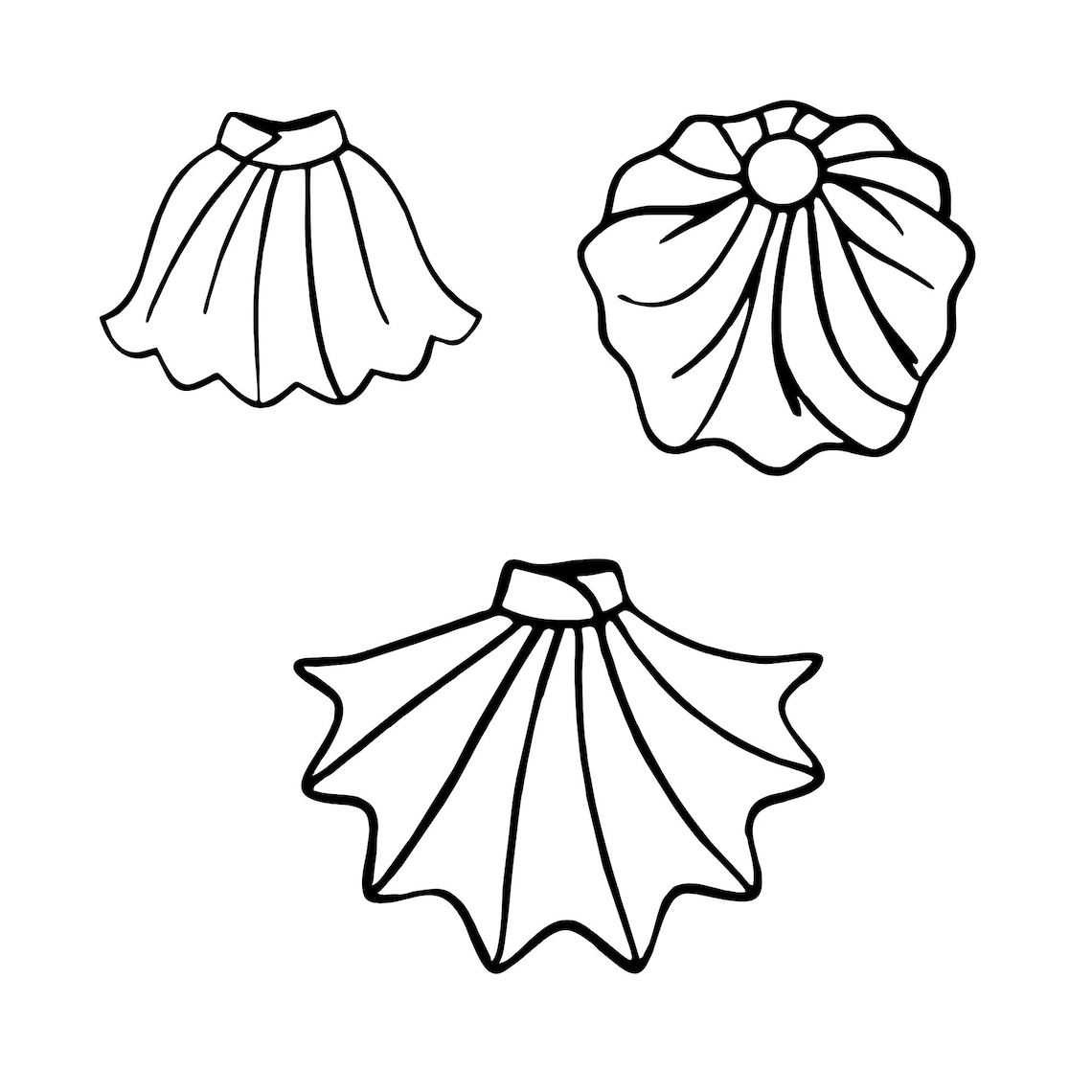 Tutu Svg Bundle, Tutu Dress Clipart, Cute Tutu Vector, Ballet Tutu ...