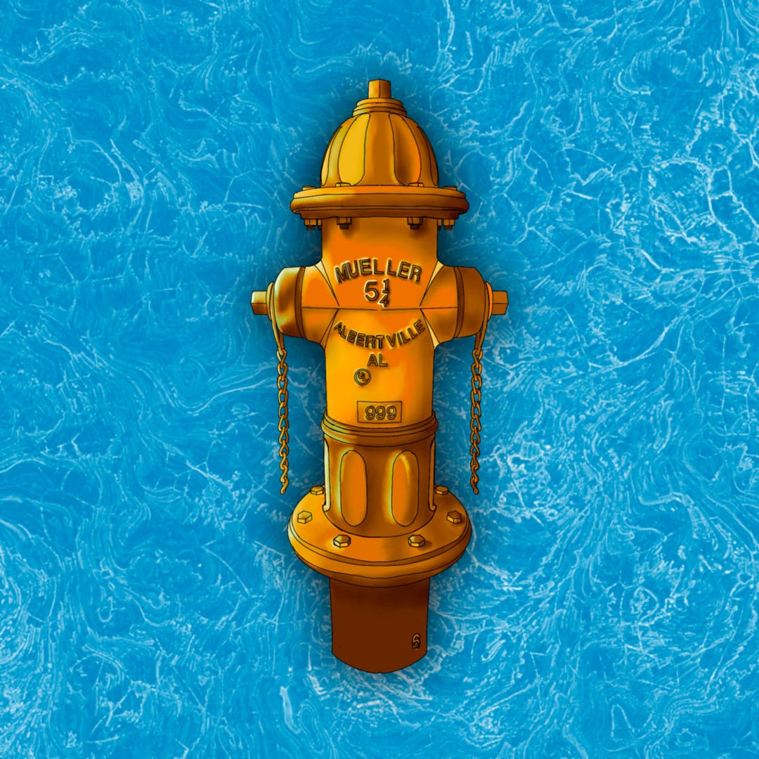 Poster - Fire Hydrant Matte Vertical Poster, Home Decor, Wall Art ...