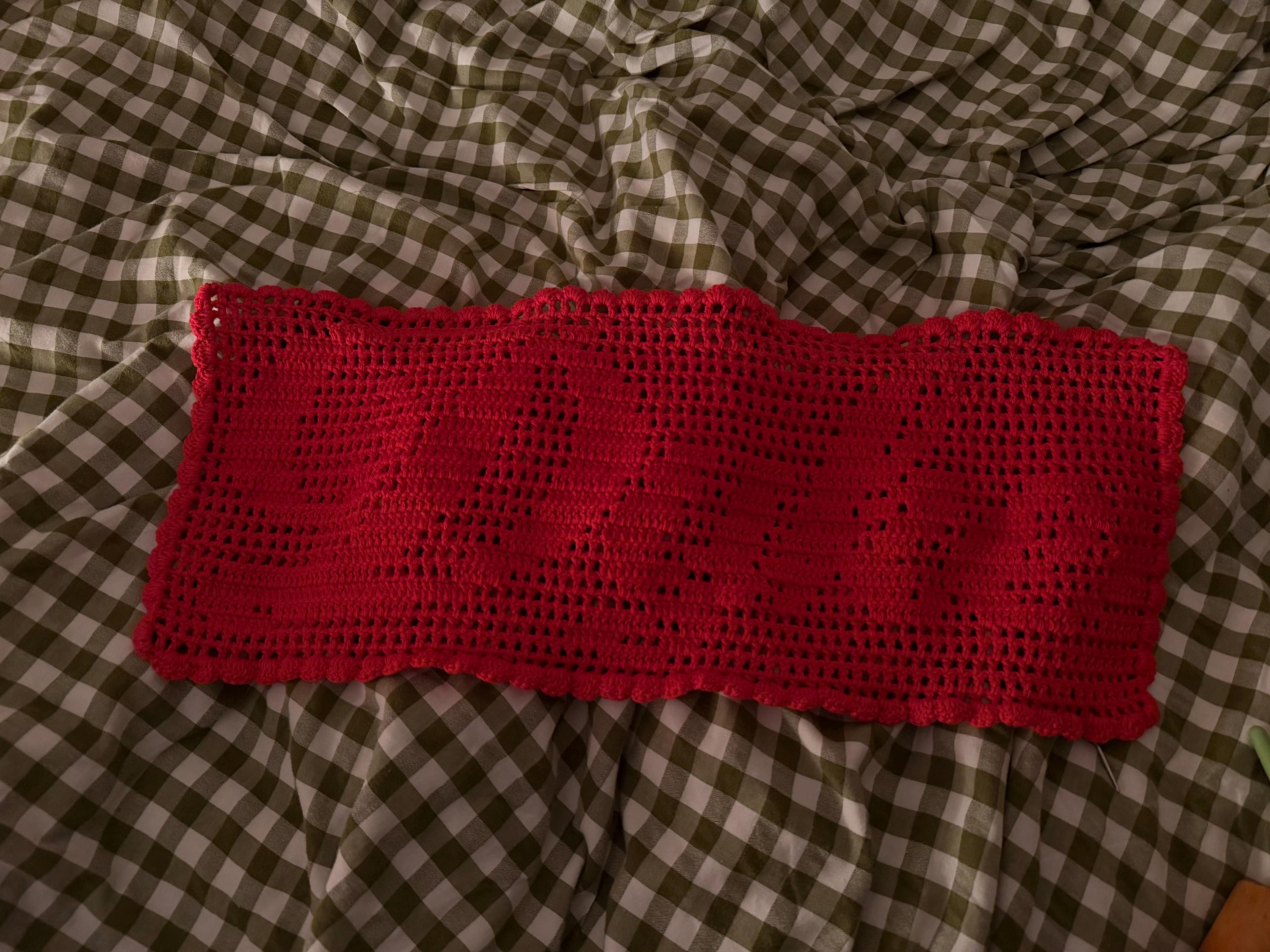 Dyke Filet Crochet Tapestry PATTERN - Etsy