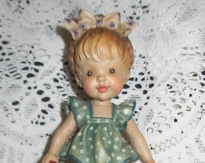 Anri Figure - Adorable Child With Watering Can and Cat - # 1241/4000 ...