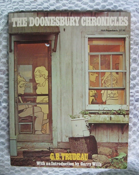 The Doonesbury Chronicles Gary Trudeau 1975 - Etsy