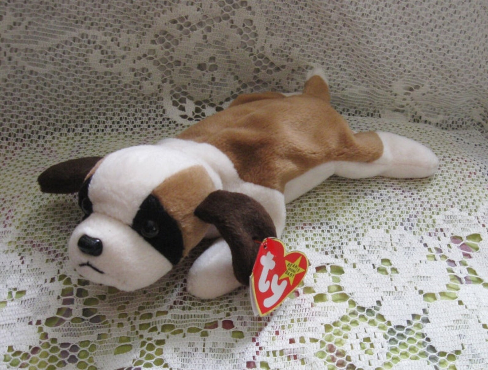 Ty Beanie Baby - Bernie - St. Bernard Dog - With Original Tag - 1996 ...