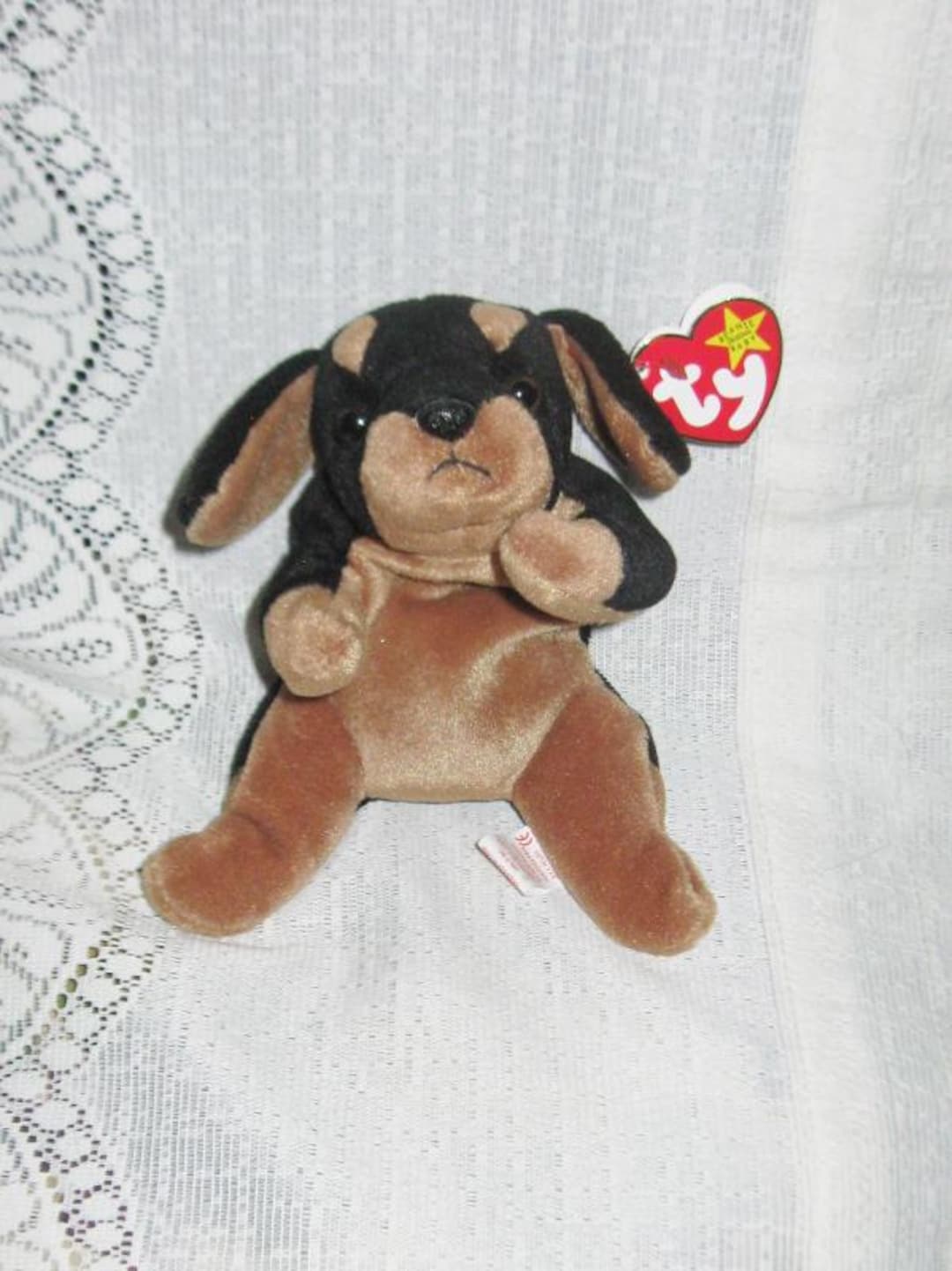 Ty Beanie Baby - Doby - Doberman Dog - With Original Tag - 1996 ...