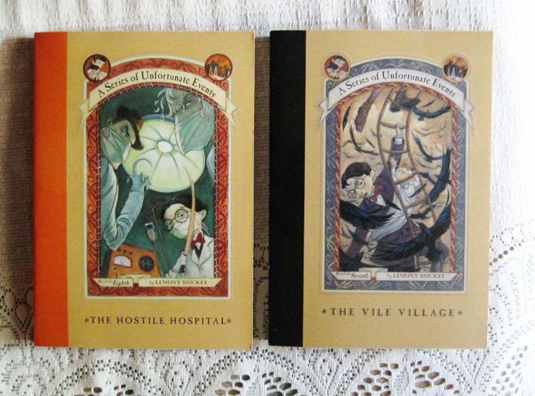 A Series of Unfortunate Events Book the Seventh Lemony Snicket the Vile ...