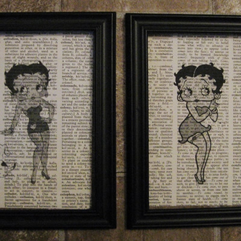 Betty Boop Poster - Etsy