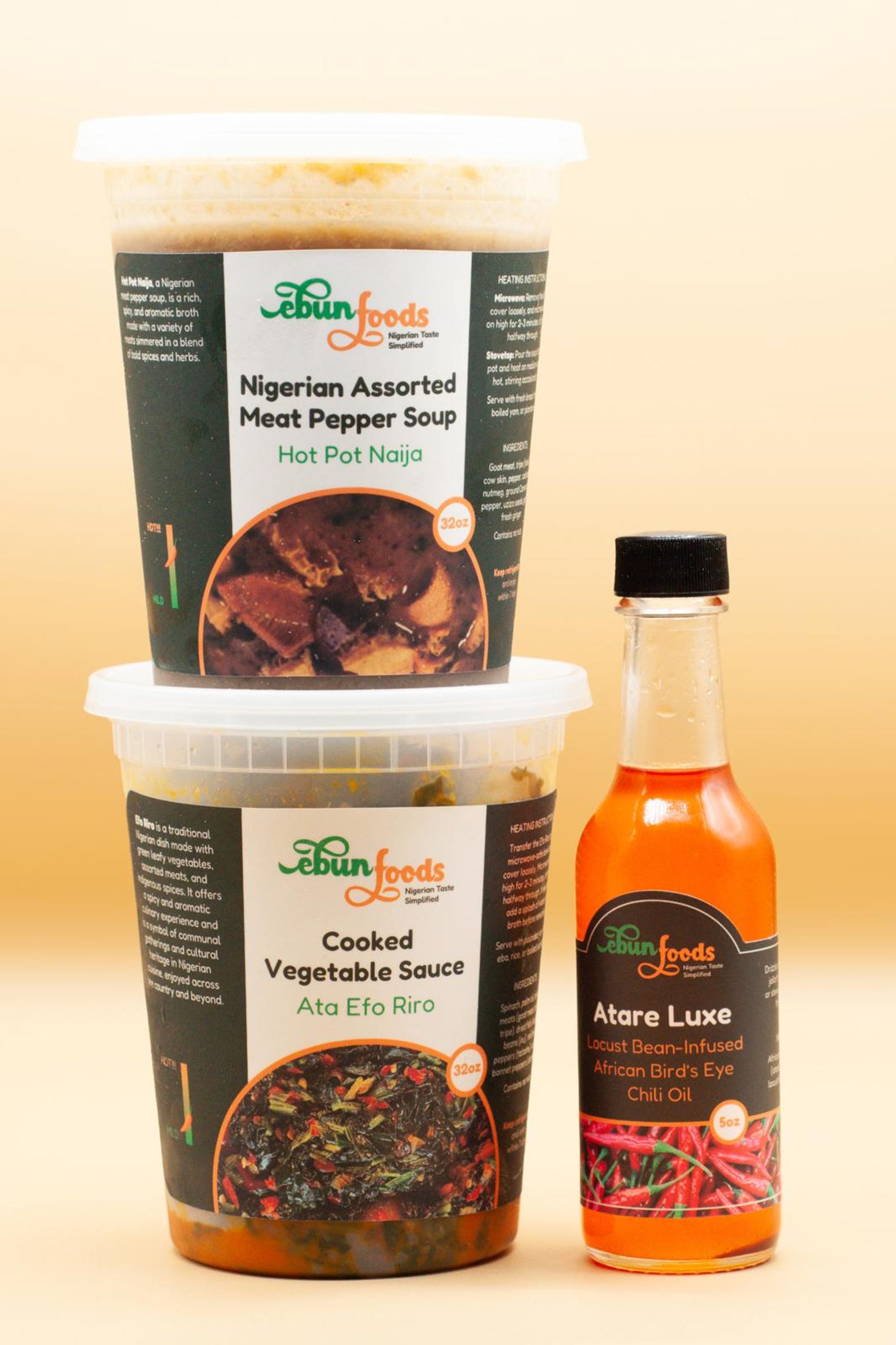 Efo Riro - Nigerian Spinach Stew With Assorted Meats (32oz) - Etsy