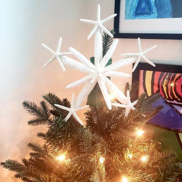 Starfish Tree Topper - Etsy