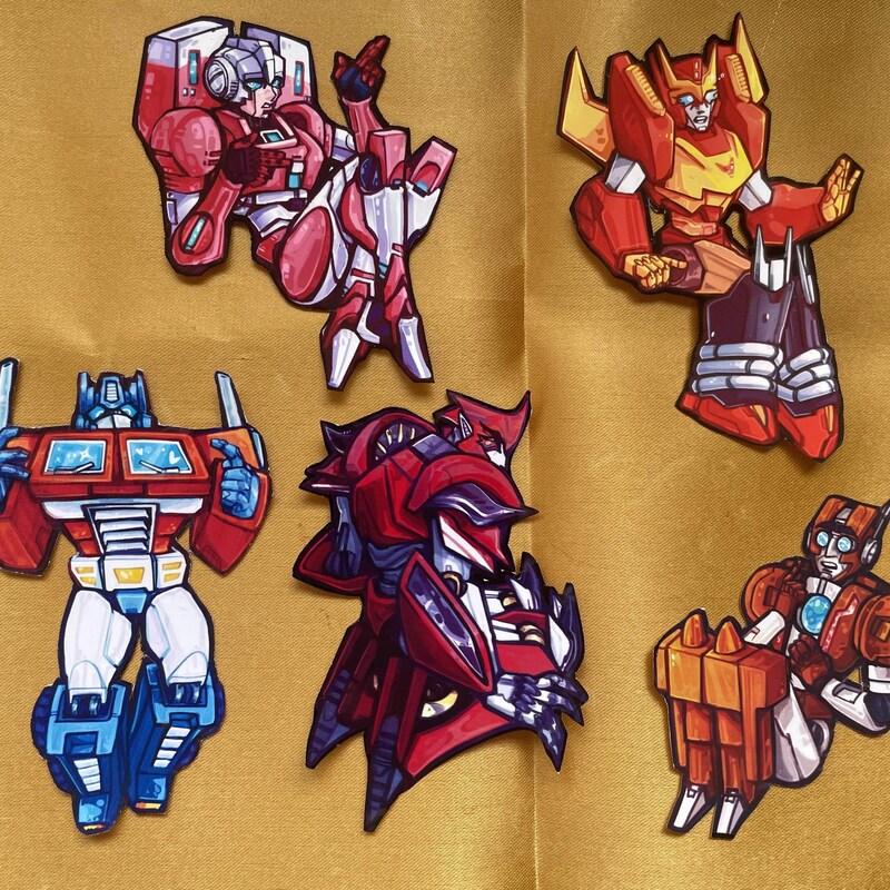 Transformers Sticker - Etsy