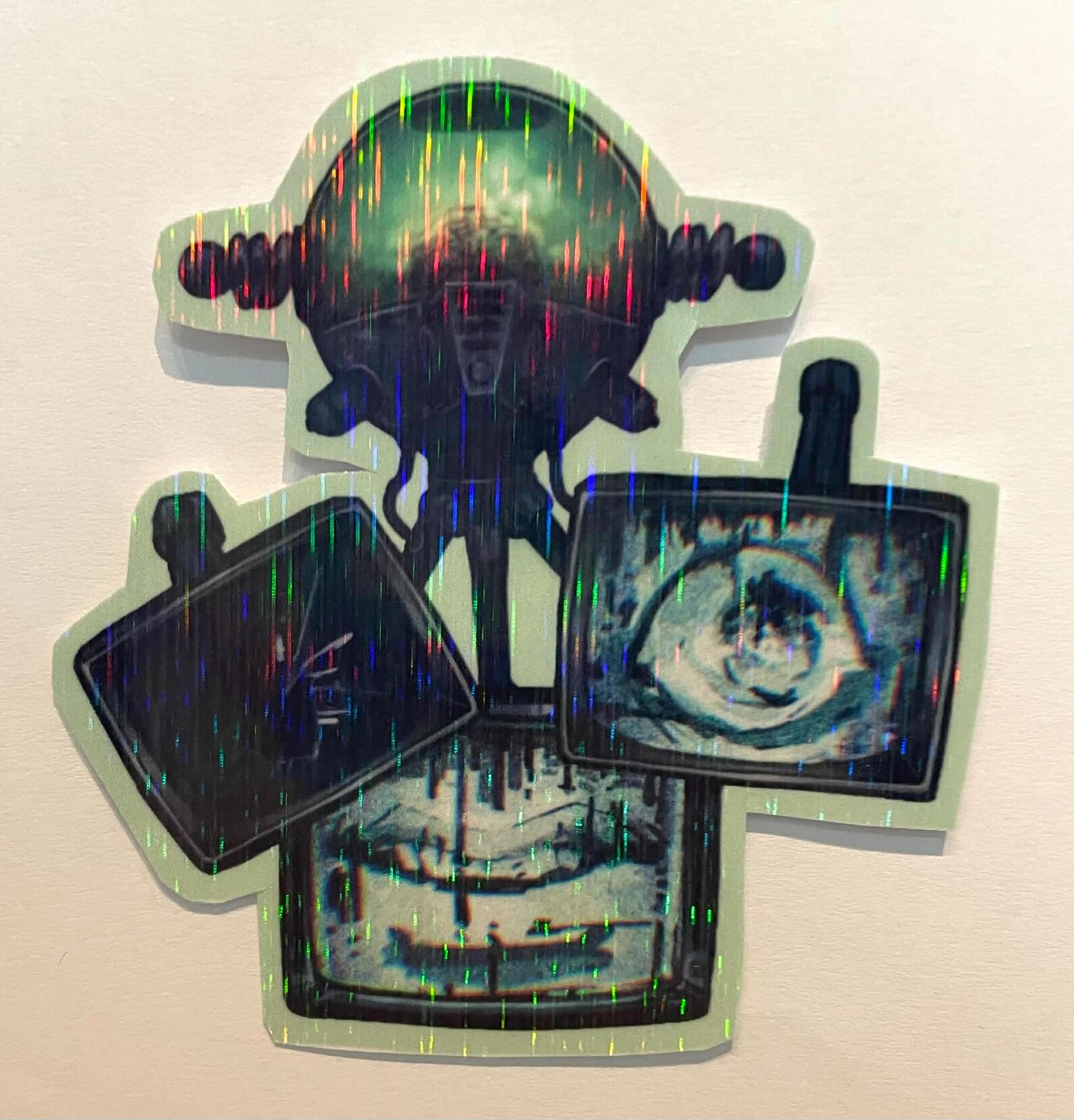 THINK TANK Fallout New Vegas - Old World Blues Stickers - Etsy