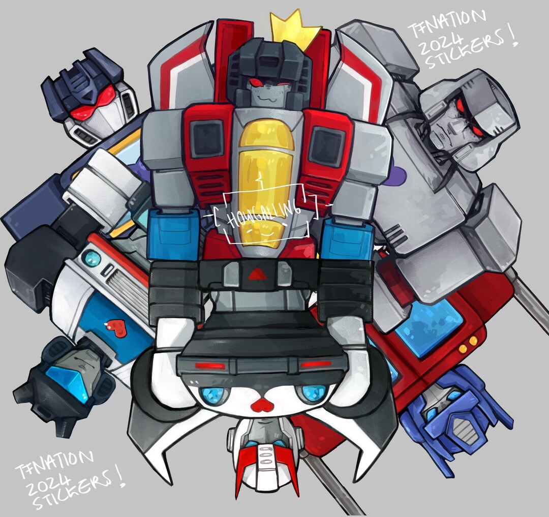 Transformers Autobot Decepticon Command Stickers - Etsy