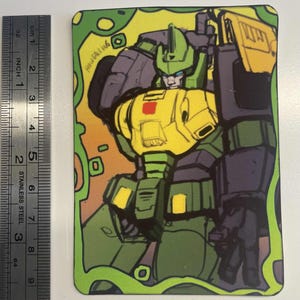 Transformers IDW, Pin up Sketch Photocards, Kup, Springer, Ironhide ...