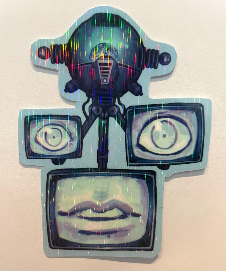 THINK TANK Fallout New Vegas - Old World Blues Stickers - Etsy