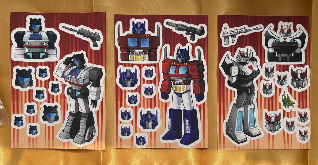 Autobot Decepticon Command Sticker Sheets + Dinobot Sticker Sheet - Etsy Autobot Decepticon Command Sticker Sheets + Dinobot Sticker Sheet - Etsy