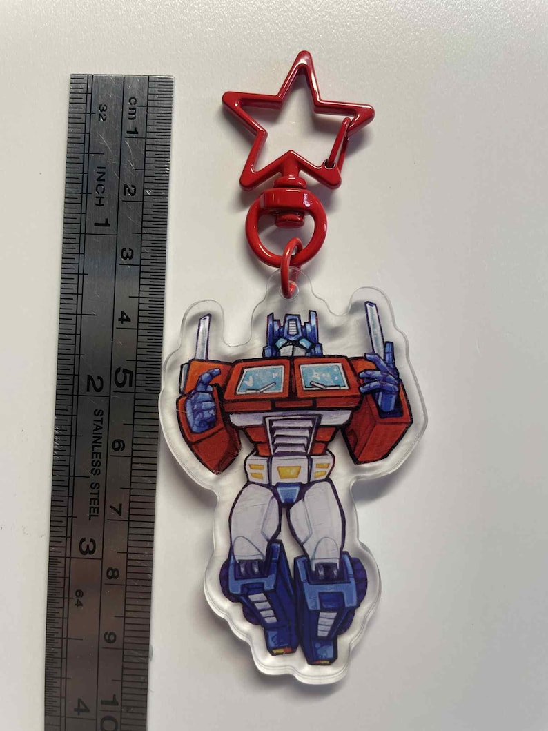 Hand Cut Transformers Stickers + Keychains, Ironhide, Arcee, Rung ...